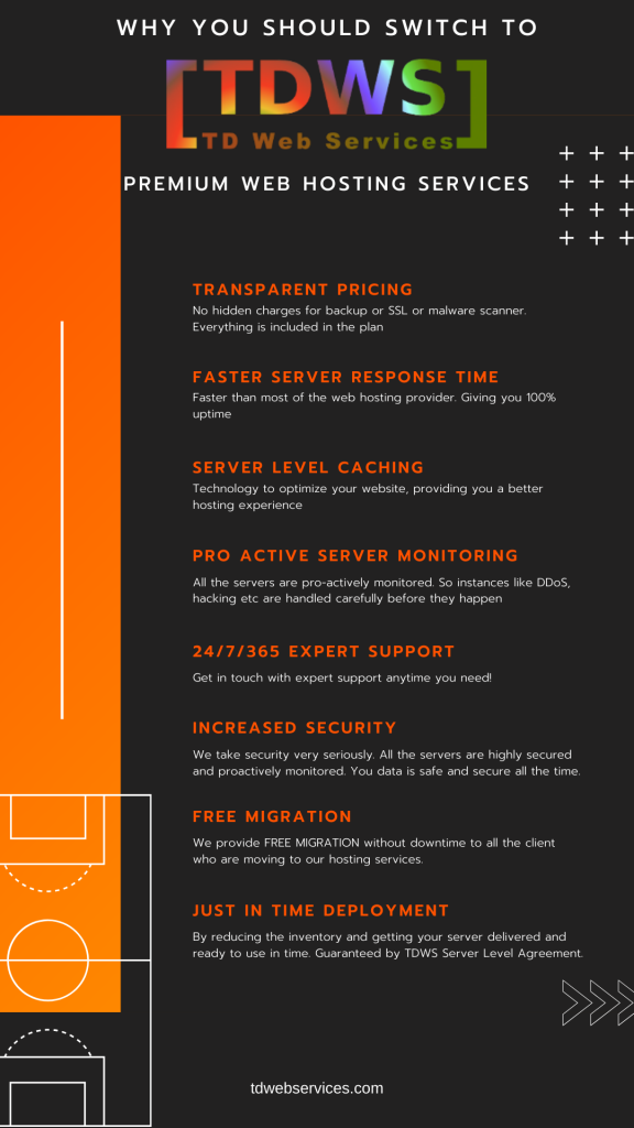 Infographic - Why You Should Switch To TD Web Services - TD Web Services